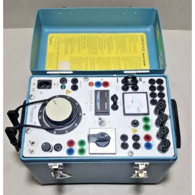 Megger Programma Sverker 650 Protective Relay Test